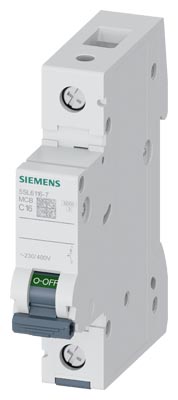 Siemens Circuit Breaker MCB 10A-1P-6KA | Spark-Industrial